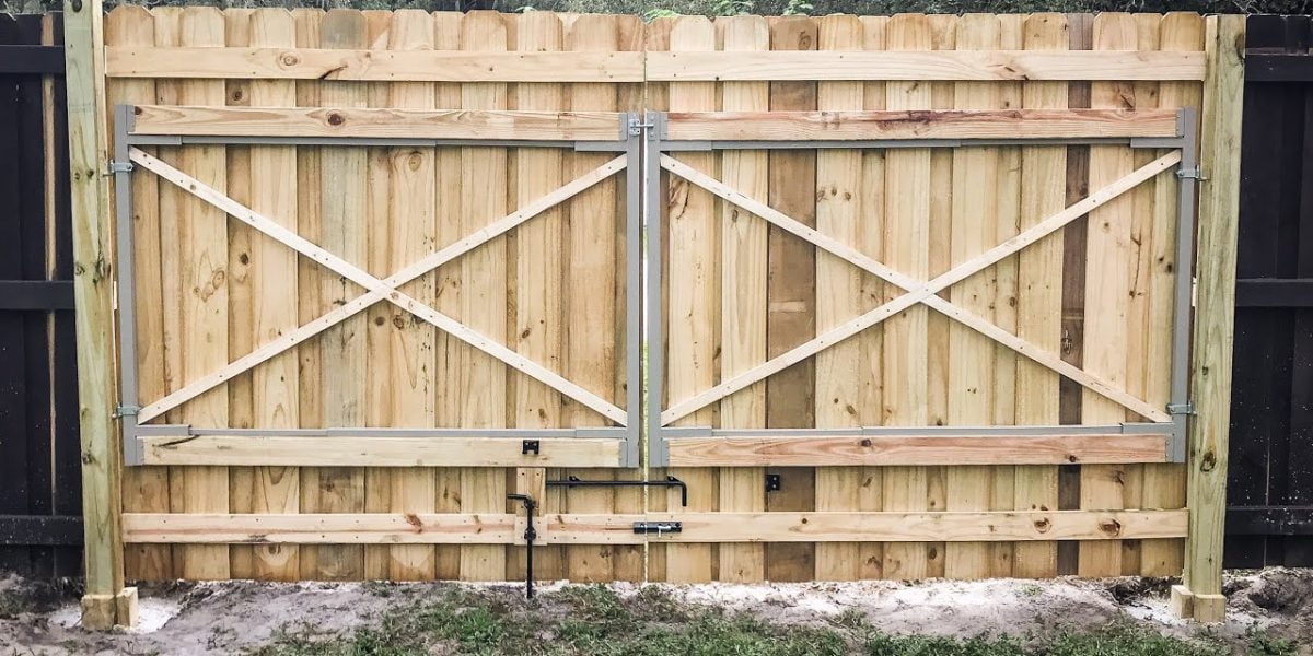 How Do You Strengthen a Fence Gate? - Organize With Sandy