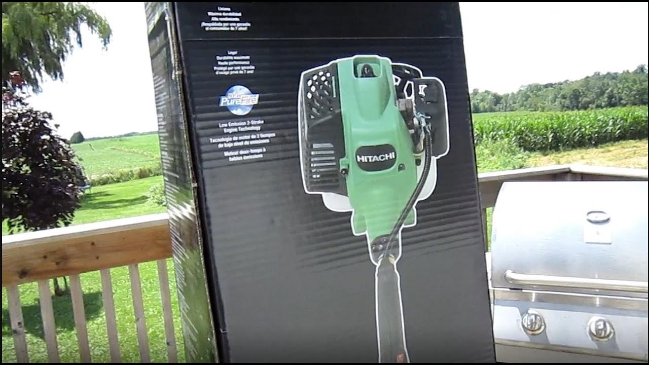 Hitachi CG22EAP2SL Weed Eater Review - Organize With Sandy