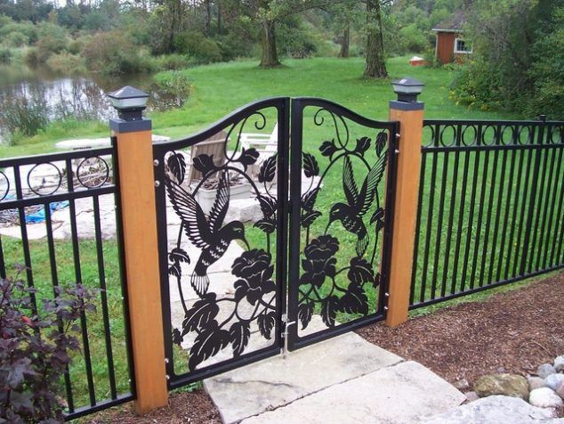 15 Amazing Fence Gate Ideas: You Must Checkout - Organize With Sandy