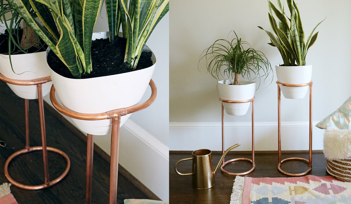 15 DIY Outdoor Plant Stands That You Will Love - Organize With Sandy