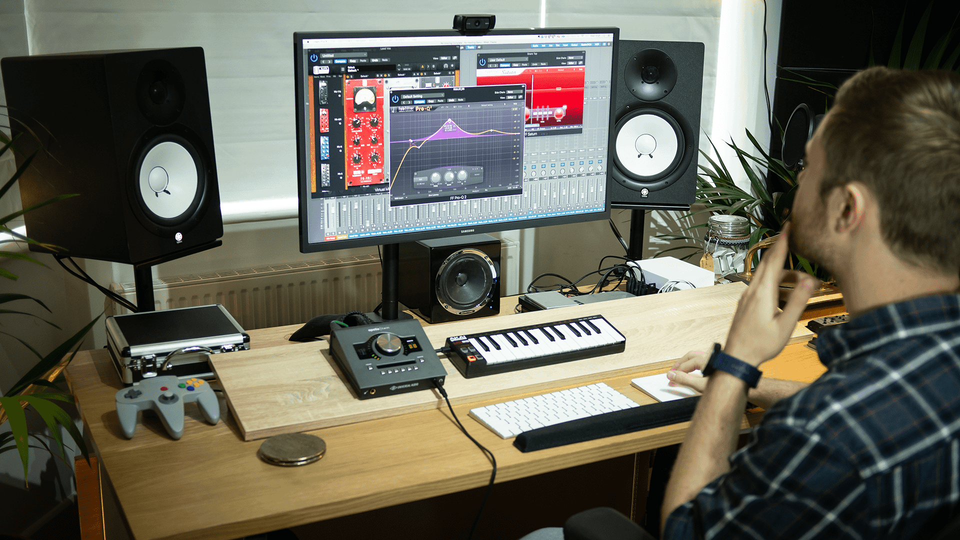 8 Tips for Building a Home Music Studio - Organize With Sandy