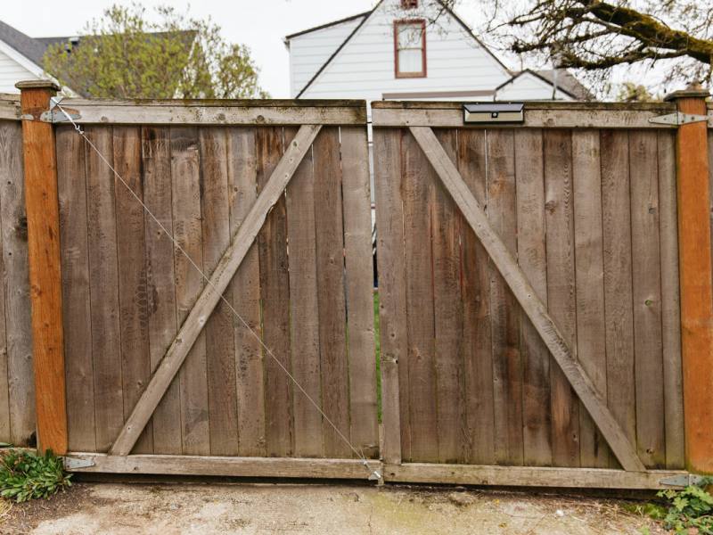 How to Fix a Sagging Metal Gate? - Organize With Sandy