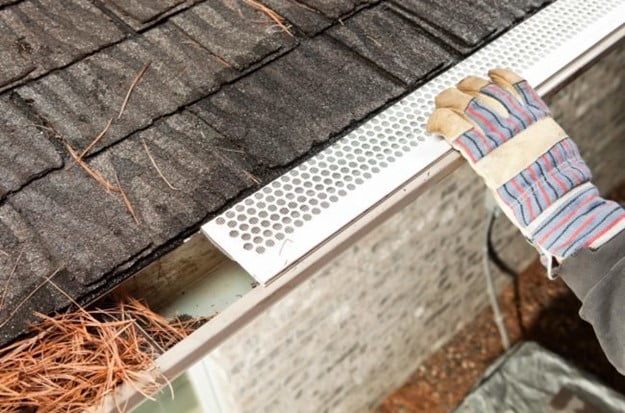 How to Remove Snap-in Gutter Guards - Organize With Sandy