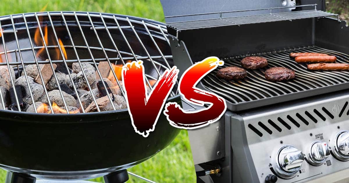 is gas or charcoal grill better - Organize With Sandy