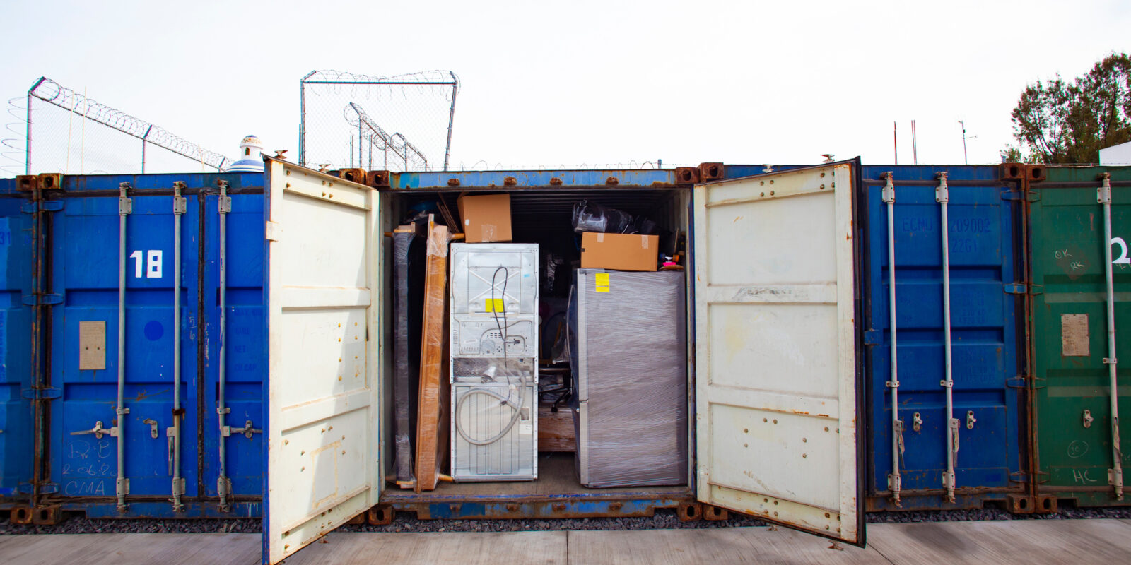 7 Tips To Declutter Your Home With Shipping Containers - Organize With Sandy