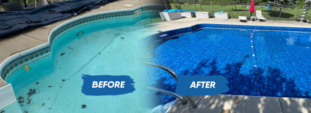 How to Replace Above Ground Pool Liner - Organize With Sandy