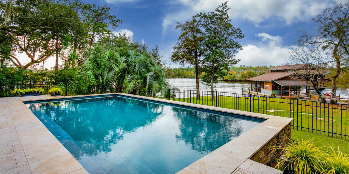 How to Keep Backyard Pool Clean - Organize With Sandy